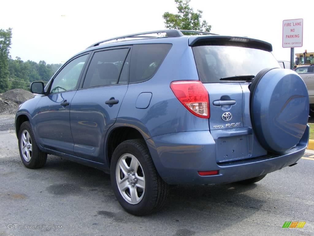 2008 Pacific Blue Metallic Toyota RAV4 4WD #17048667 Photo #4 | GTCarLot.com - Car Color Galleries