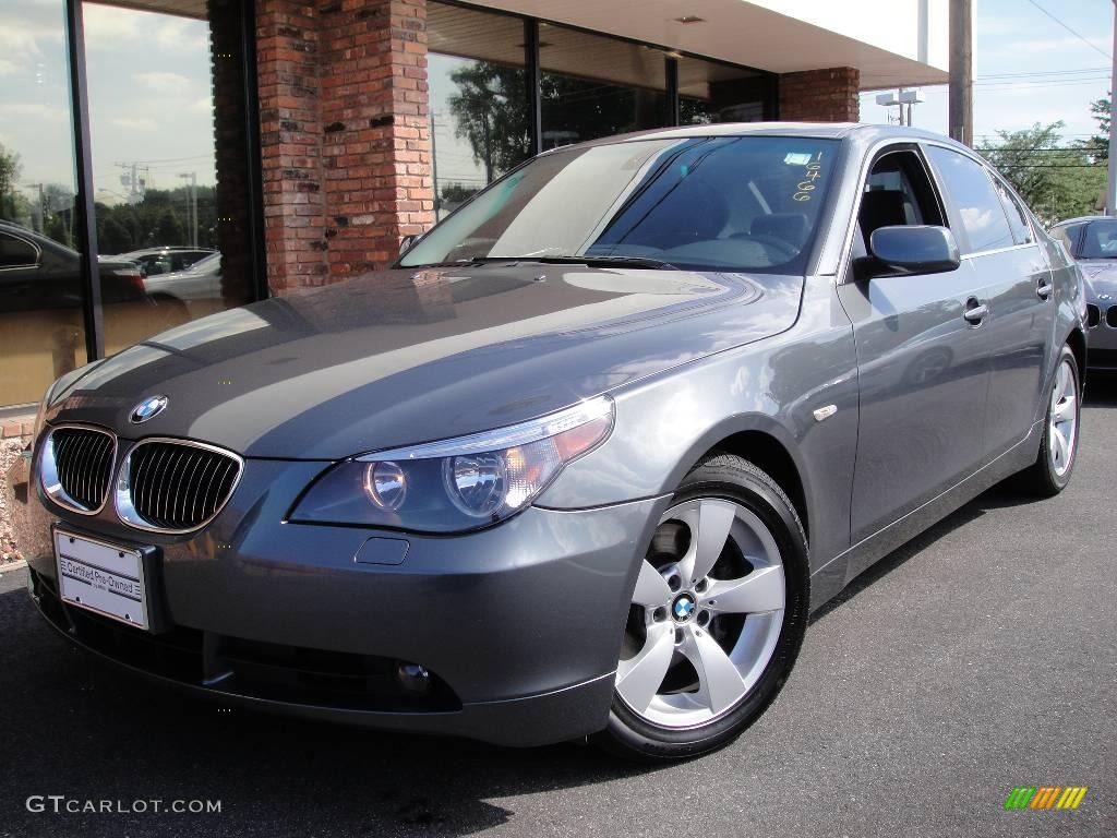 2007 Titanium Grey Metallic BMW 5 Series 525i Sedan #18027704 Photo #1 | GTCarLot.com - Car ...