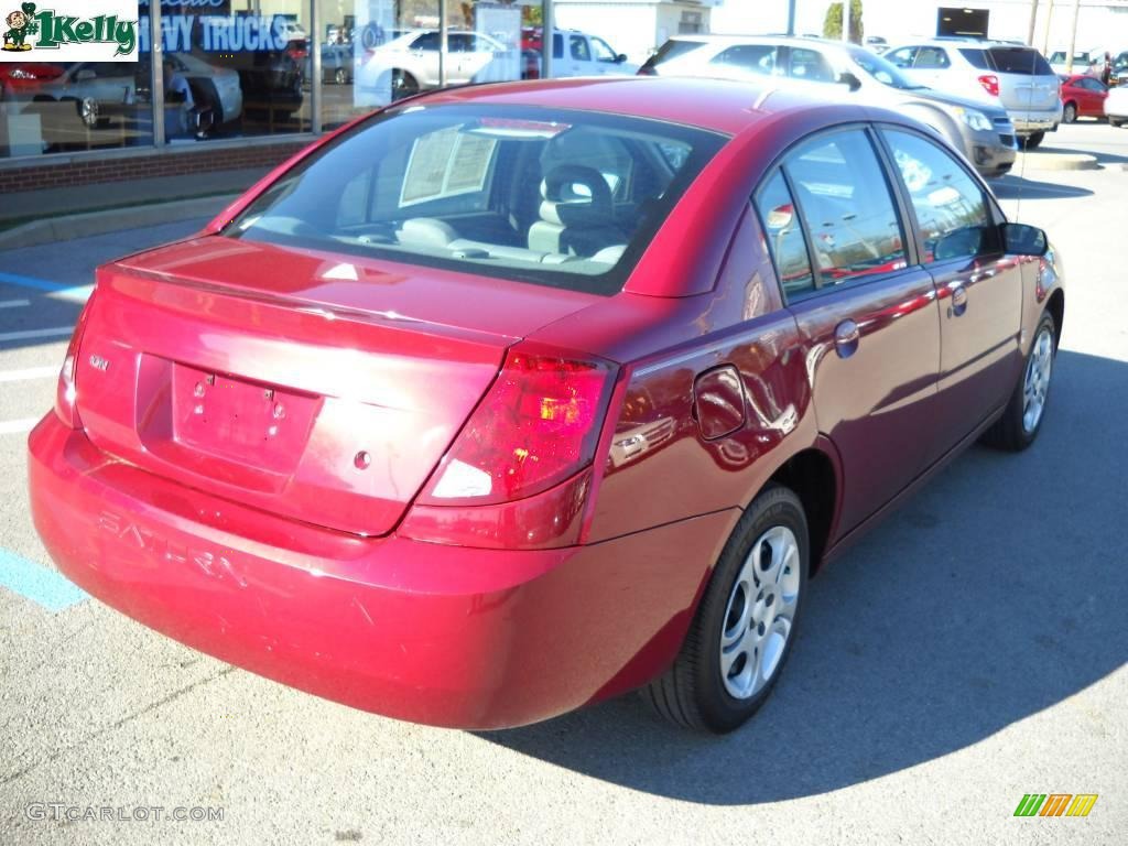 2004 Berry Red Saturn ION 2 Sedan #20999908 Photo #3 | GTCarLot.com - Car Color Galleries
