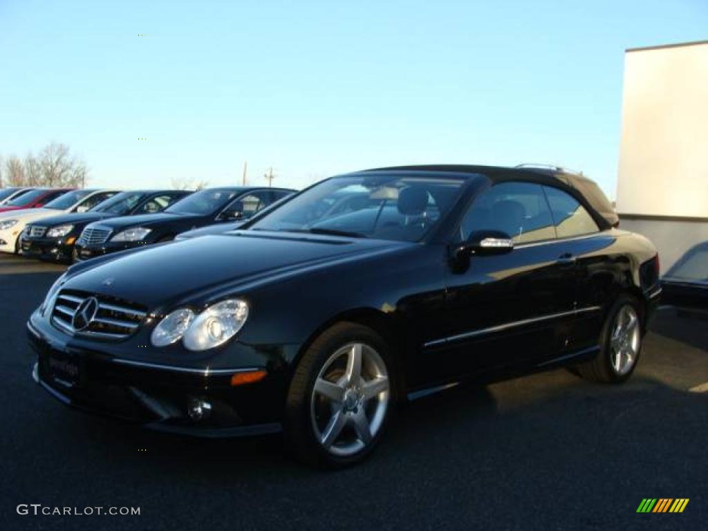 2007 Black Mercedes Benz CLK 550 Cabriolet 23558374 GTCarLot 2007-black-mercedes-benz-clk-550-cabriolet-23558374-gtcarlot