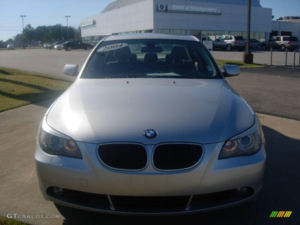 2004 Titanium Silver Metallic BMW 5 Series 525i Sedan #24103706 Photo #12 | GTCarLot.com - Car ...