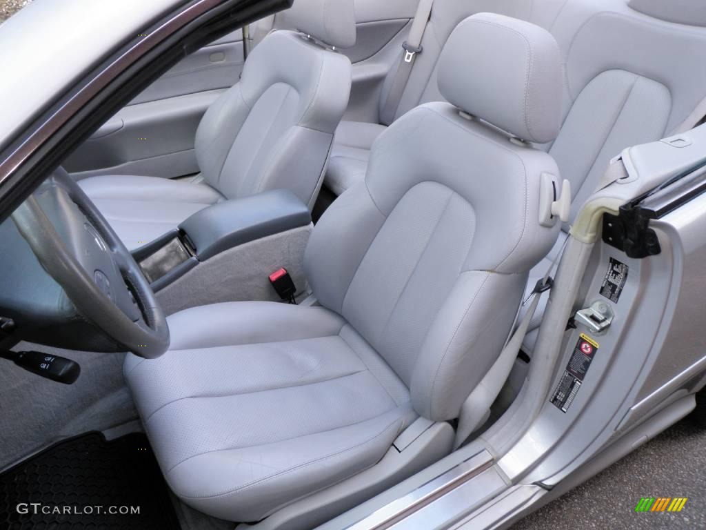 2002 Brilliant Silver Metallic Mercedes Benz CLK 430 Cabriolet 2002-brilliant-silver-metallic-mercedes-benz-clk-430-cabriolet