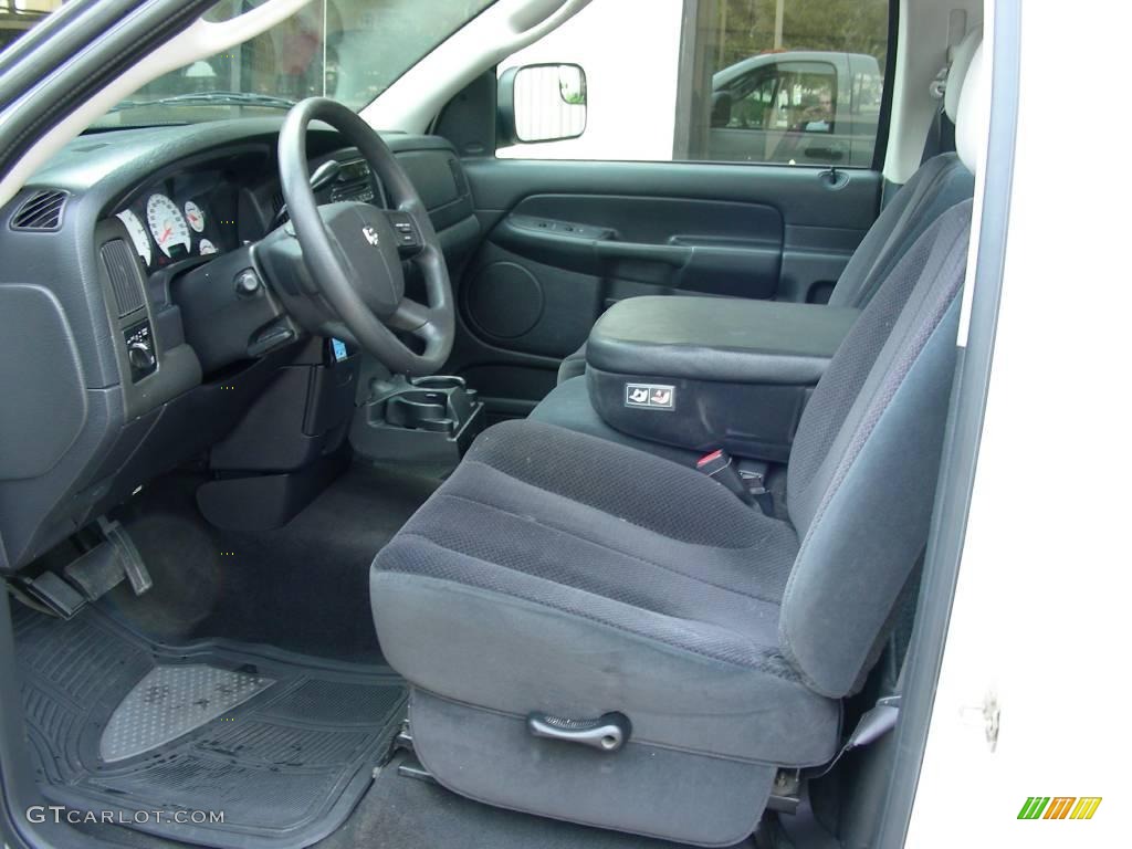 2005 Bright White Dodge Ram 3500 Slt Regular Cab Dually 24589743 Photo