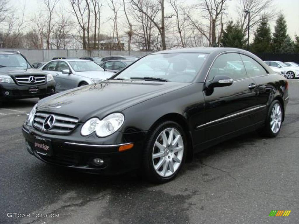 2007 Black Mercedes Benz CLK 350 Coupe 25500821 GTCarLot Car