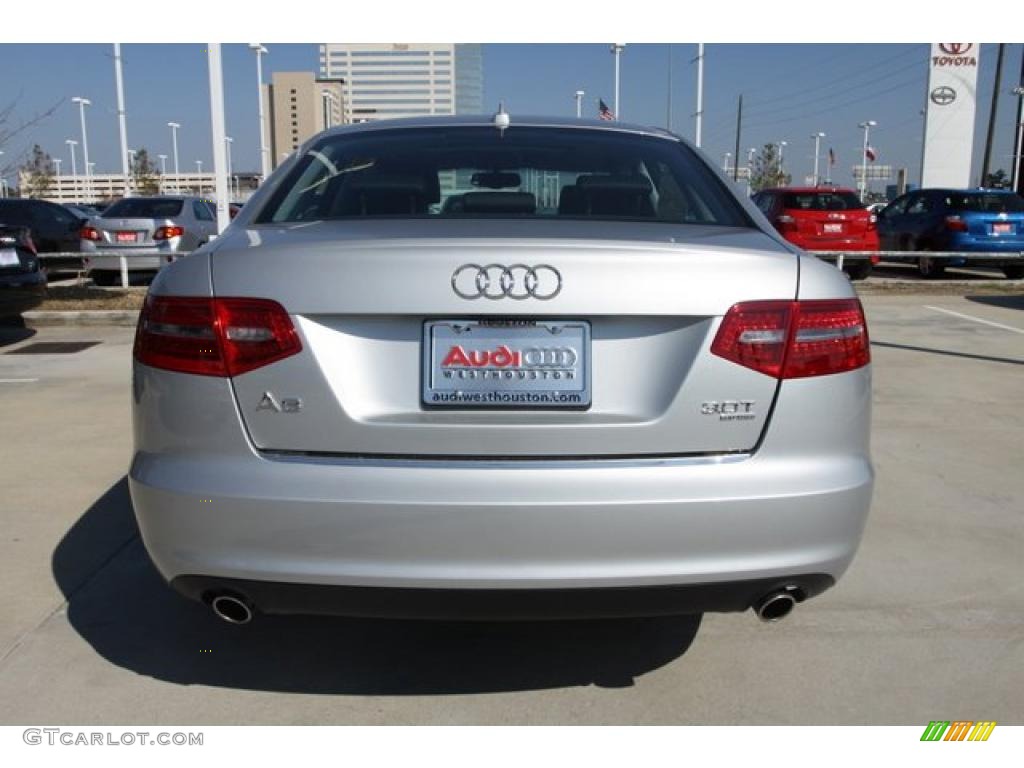 2010 Ice Silver Metallic Audi A6 3.0 TFSI quattro Sedan #26549255 Photo #5 | GTCarLot.com - Car ...