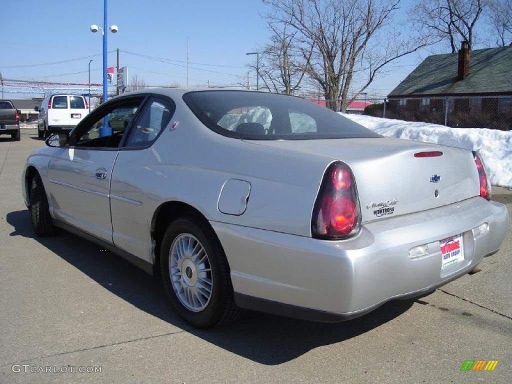 2001 Galaxy Silver Metallic Chevrolet Monte Carlo LS #26778089 Photo #3 | GTCarLot.com - Car ...