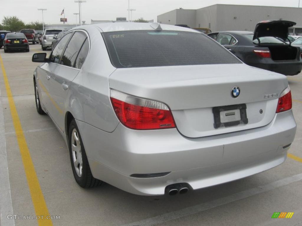 2004 Titanium Silver Metallic BMW 5 Series 525i Sedan #27544665 Photo #2 | GTCarLot.com - Car ...