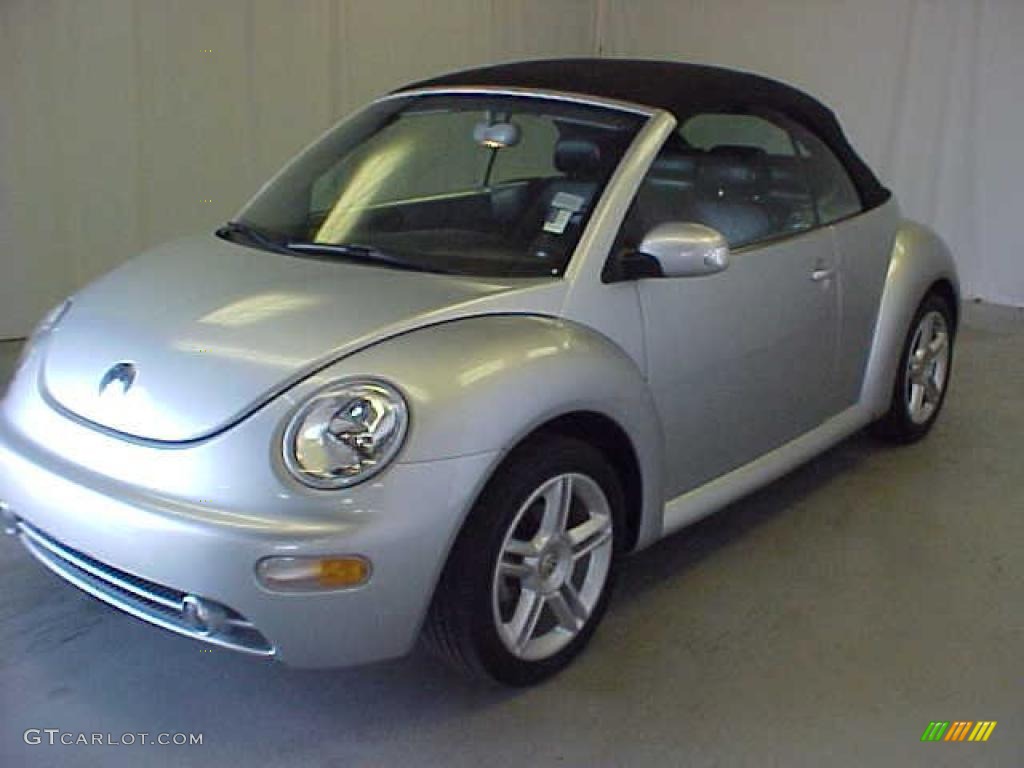 2004 Reflex Silver Metallic Volkswagen New Beetle GLS 1.8T Convertible #28659714 Photo #16 ...