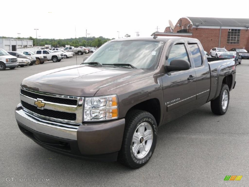 2008 Desert Brown Metallic Chevrolet Silverado 1500 LT Extended Cab