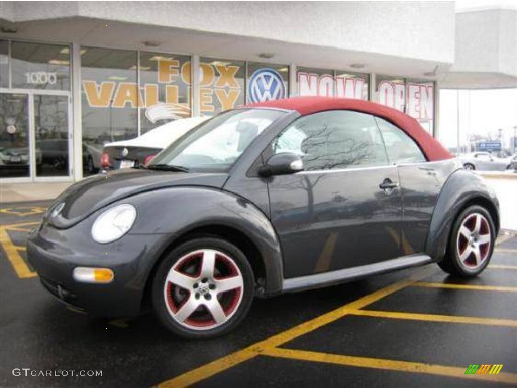 2005 Dark Flint Metallic Volkswagen New Beetle Dark Flint Edition Convertible #3273021 Photo #11 ...