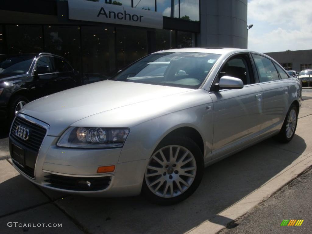 2007 Light Silver Metallic Audi A6 3.2 quattro Sedan #33081329 Photo #3 | GTCarLot.com - Car ...
