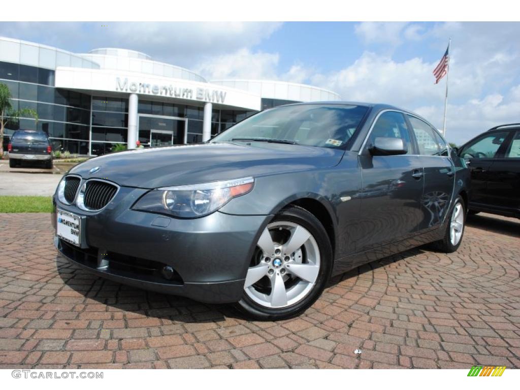2007 Titanium Grey Metallic BMW 5 Series 525i Sedan #36406661 Photo #1 | GTCarLot.com - Car ...
