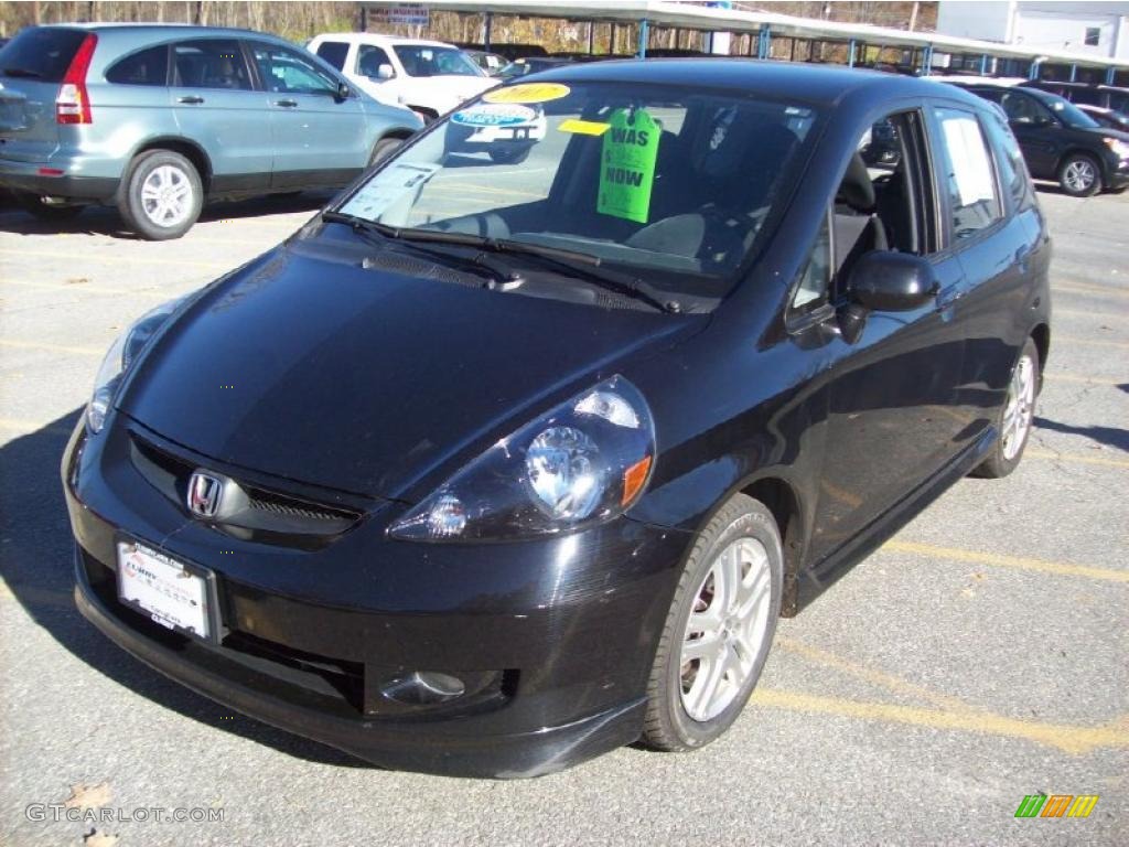 2007 Nighthawk Black Pearl Honda Fit Sport #39149108 Photo #20 | GTCarLot.com - Car Color Galleries