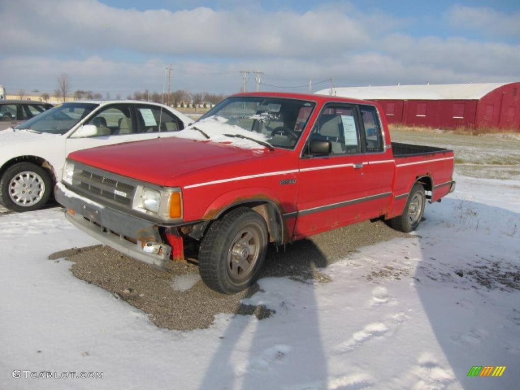 1987 Red Mazda B-Series Truck B2000 Regular Cab #41067867 Photo #5 | GTCarLot.com - Car Color ...