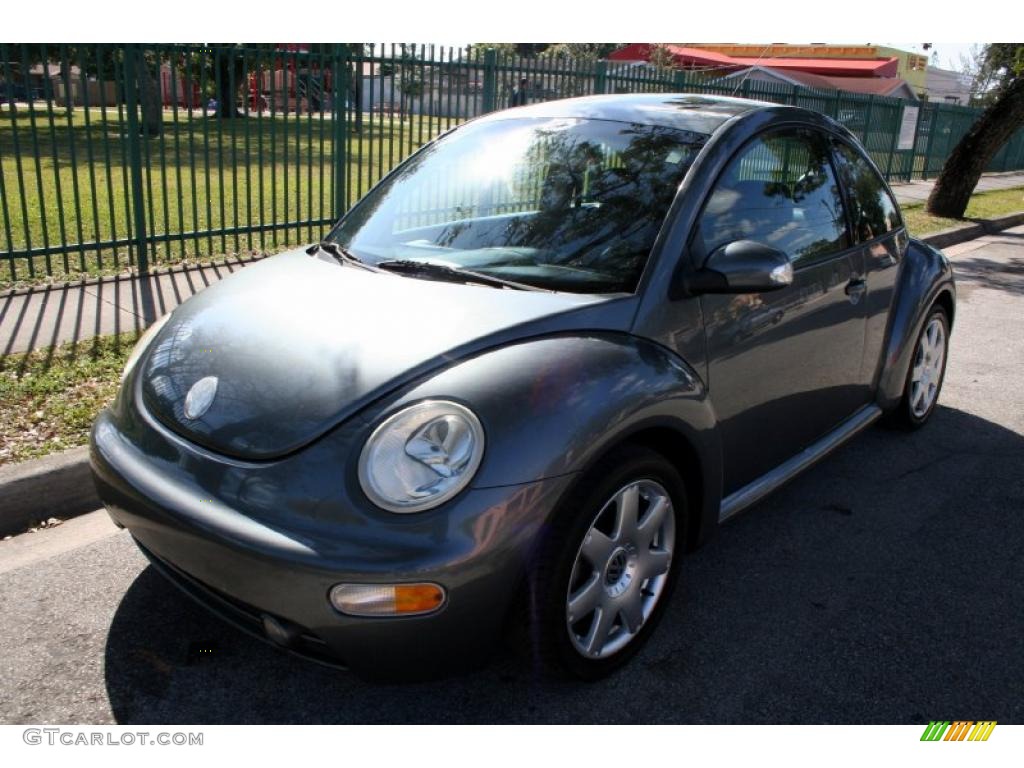 2003 Platinum Grey Metallic Volkswagen New Beetle GLX 1.8T Coupe #42596616 Photo #50 | GTCarLot ...