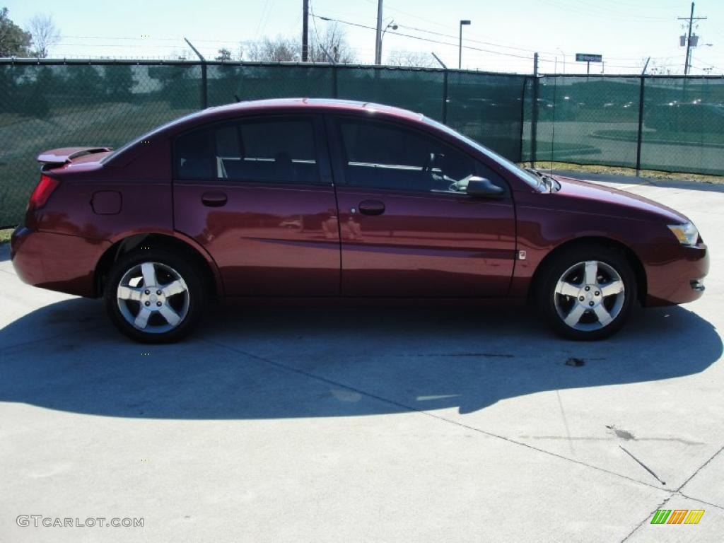 2006 Berry Red Saturn ION 3 Sedan #44901224 Photo #2 | GTCarLot.com - Car Color Galleries