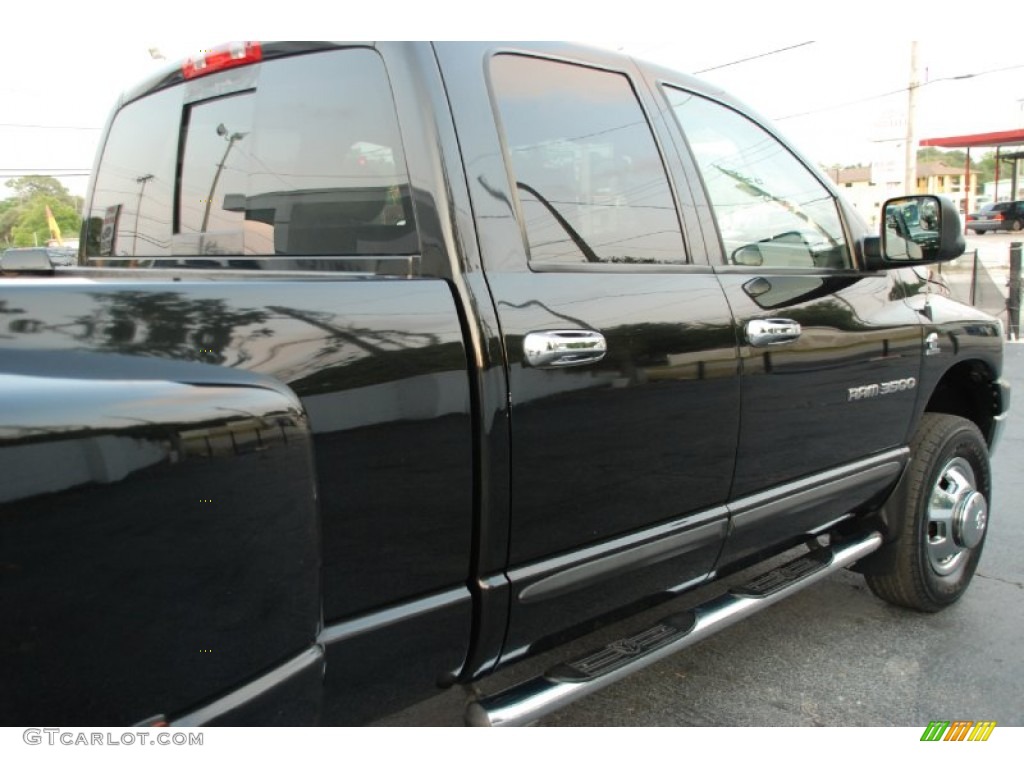 2006 Black Dodge Ram 3500 Slt Quad Cab 4x4 Dually 50601194 Photo 22