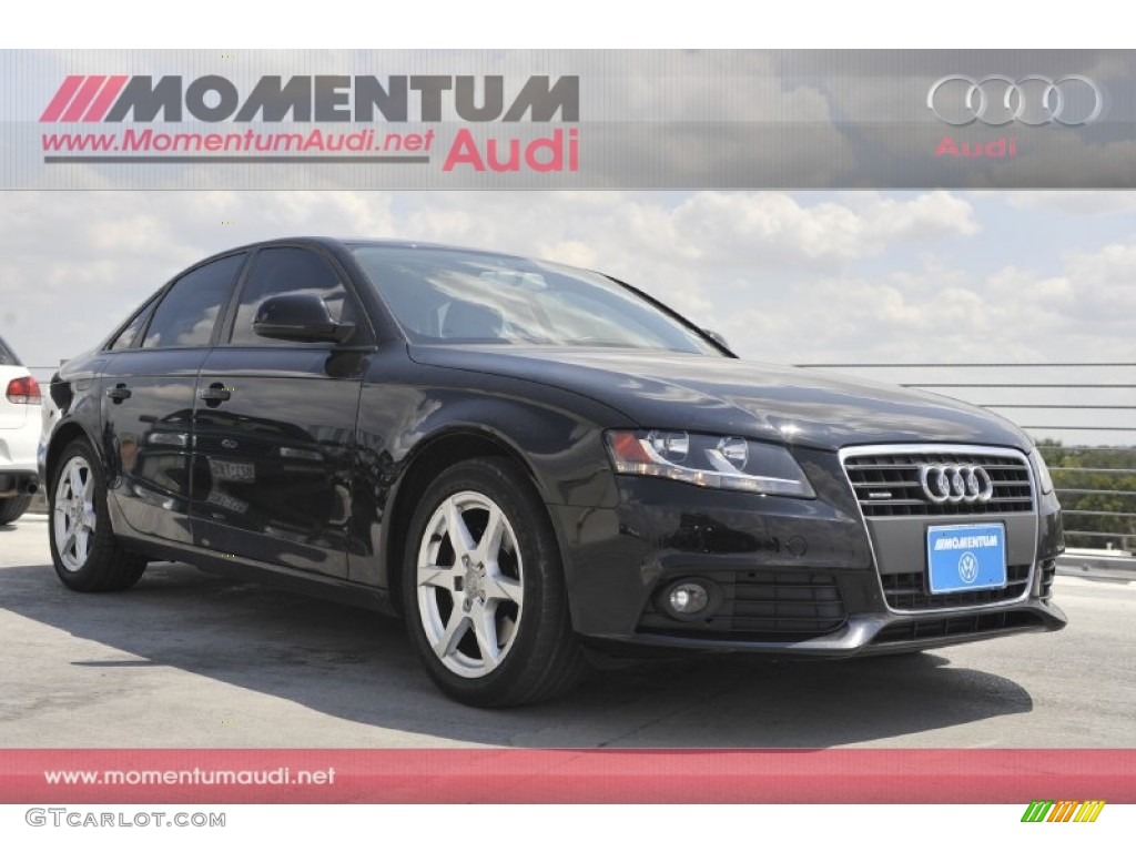 2009 Brilliant Black Audi A4 2.0T Premium quattro Sedan #53328117 Photo #2 | GTCarLot.com - Car ...