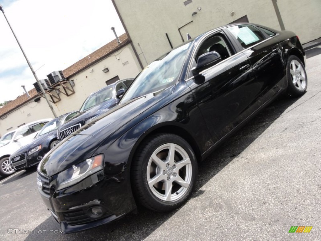 2009 Brilliant Black Audi A4 2.0T Premium quattro Sedan #53857535 Photo #1 | GTCarLot.com - Car ...