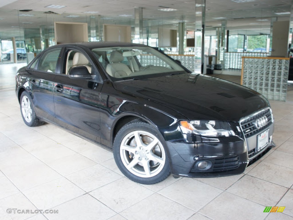 2009 Brilliant Black Audi A4 2.0T Premium quattro Sedan #56087736 Photo #5 | GTCarLot.com - Car ...