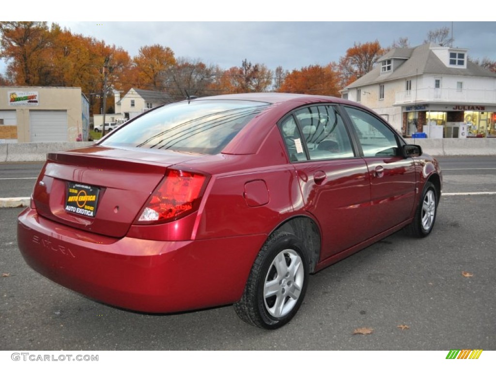 2007 Berry Red Saturn ION 2 Sedan #56349016 Photo #3 | GTCarLot.com - Car Color Galleries