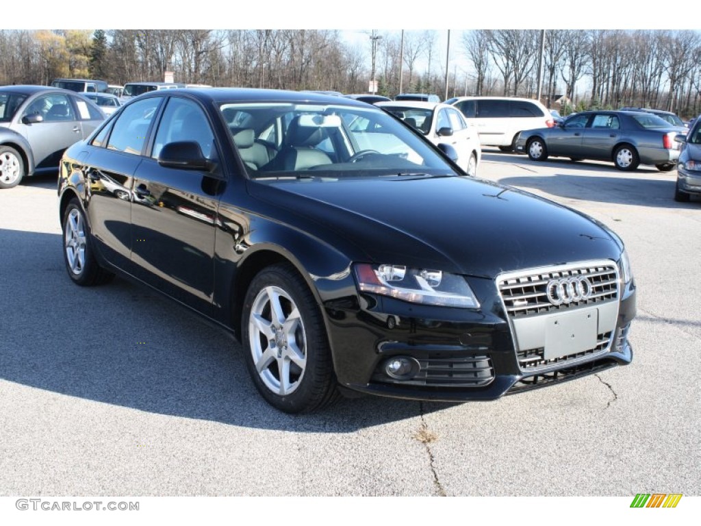2009 Brilliant Black Audi A4 2.0T quattro Sedan #56874208 Photo #3 | GTCarLot.com - Car Color ...