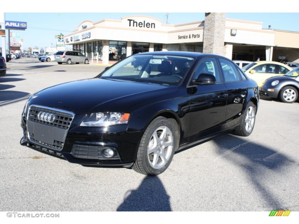 2009 Brilliant Black Audi A4 2.0T quattro Sedan #56874208 Photo #3 | GTCarLot.com - Car Color ...