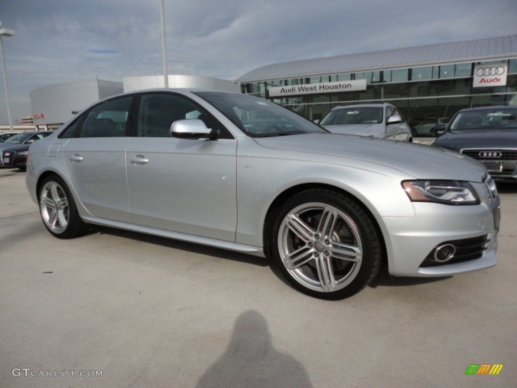 2012 Ice Silver Metallic Audi S4 3.0T quattro Sedan #57695884 Photo #7 | GTCarLot.com - Car ...