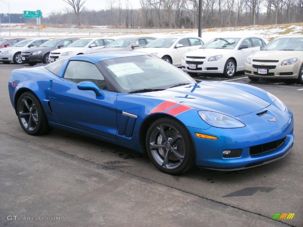 2010 Jetstream Blue Metallic Chevrolet Corvette Grand Sport Coupe ...