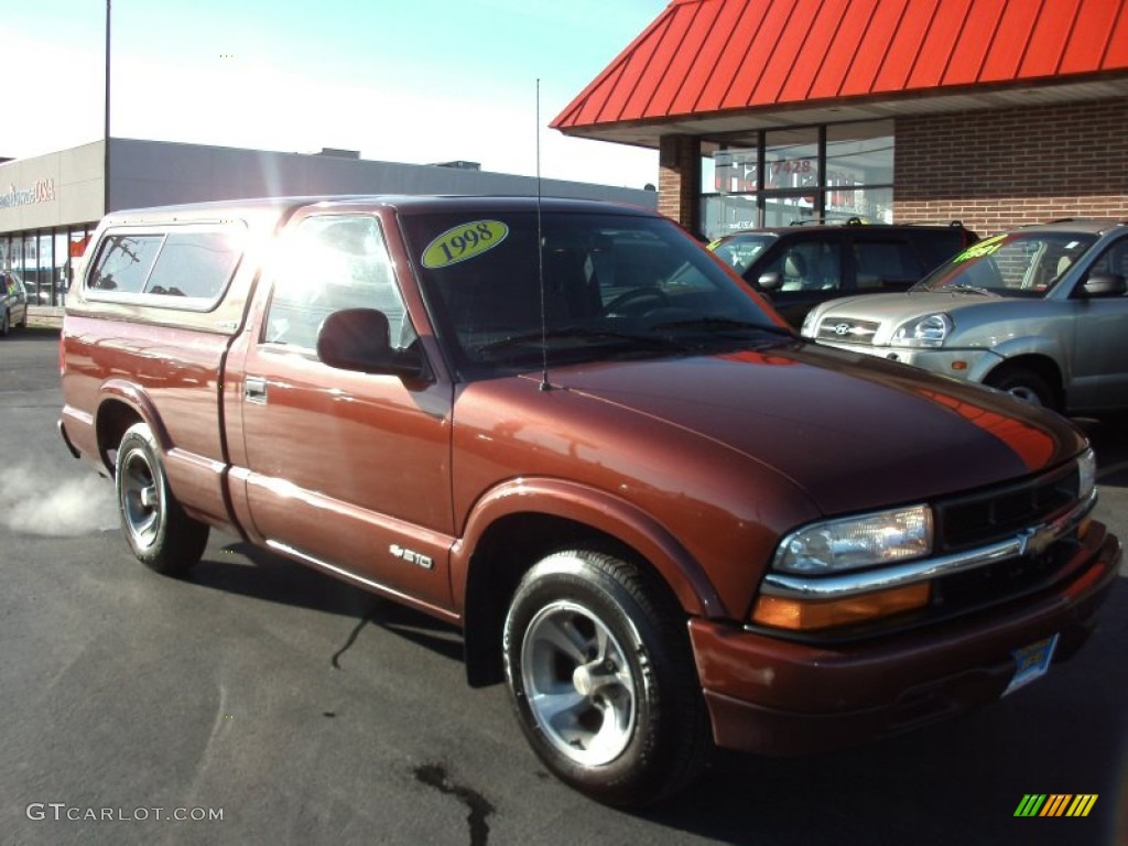 1998 Copper Metallic Chevrolet S10 Regular Cab 58447922 GTCarLot