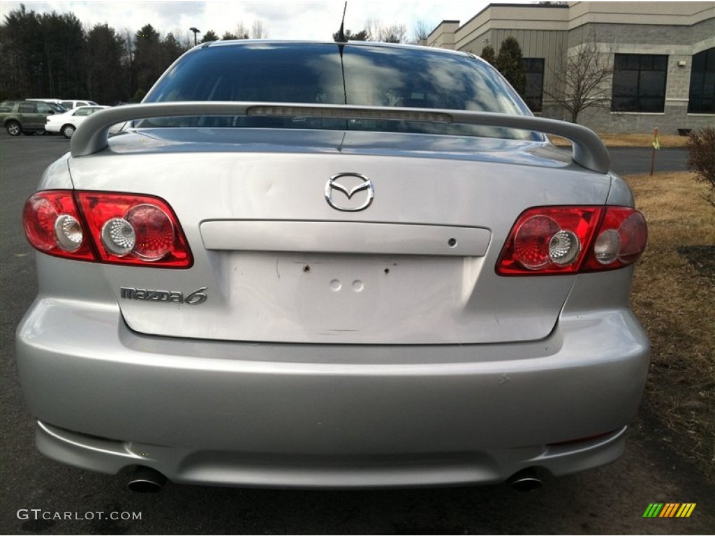 2004 Glacier Silver Metallic Mazda MAZDA6 i Sport Sedan #61344863 Photo #9 | GTCarLot.com - Car ...
