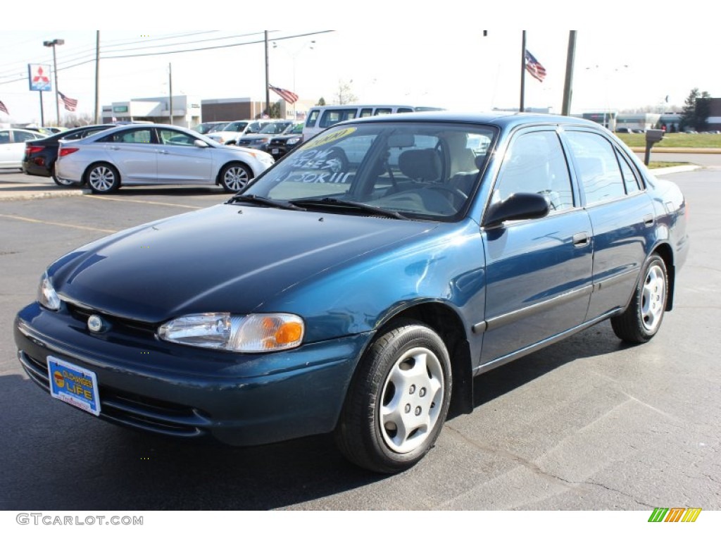 2000 Dark Blue Green Metallic Chevrolet Prizm 63554879 GTCarLot