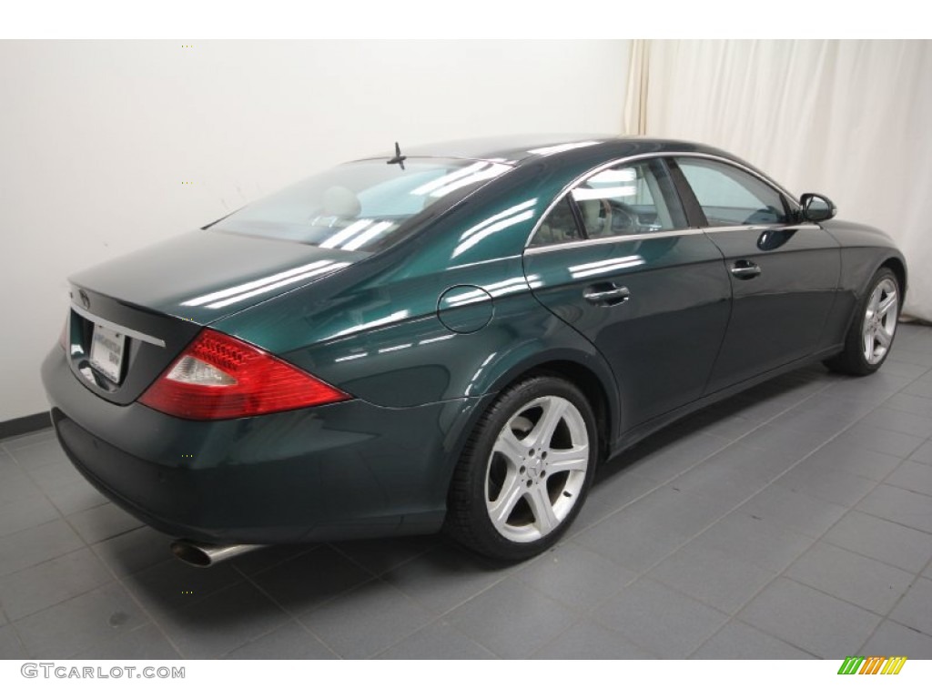 2006 Everest Green Metallic Mercedes Benz CLS 500 64034760 Photo 9 2006-everest-green-metallic-mercedes-benz-cls-500-64034760-photo-9