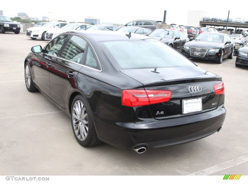 2012 Brilliant Black Audi A6 2.0T Sedan #64976124 Photo #7 | GTCarLot.com - Car Color Galleries