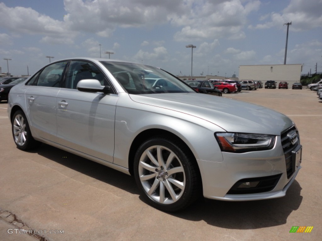2013 Ice Silver Metallic Audi A4 2.0T quattro Sedan #66556898 | GTCarLot.com - Car Color Galleries