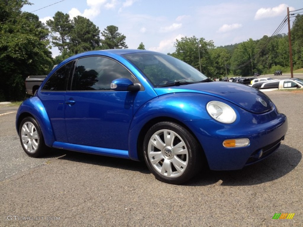 2003 Blue Lagoon Metallic Volkswagen New Beetle GLS 1.8T Coupe #67073688 | GTCarLot.com - Car ...