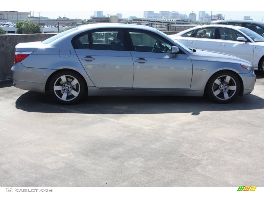 2007 Silver Grey Metallic BMW 5 Series 525i Sedan #69998101 Photo #6 | GTCarLot.com - Car Color ...