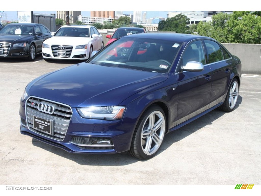 2013 Estoril Blue Crystal Audi S4 3.0T quattro Sedan #70196153 Photo #3 | GTCarLot.com - Car ...