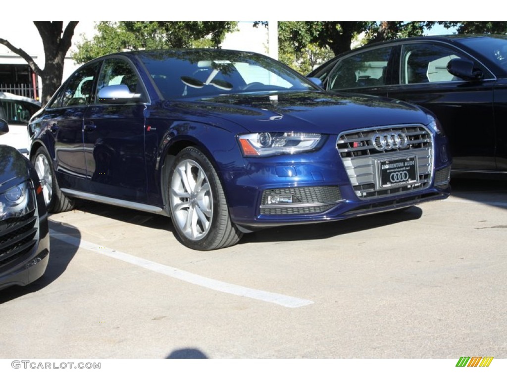 2013 Estoril Blue Crystal Audi S4 3.0T quattro Sedan #72470400 Photo #26 | GTCarLot.com - Car ...