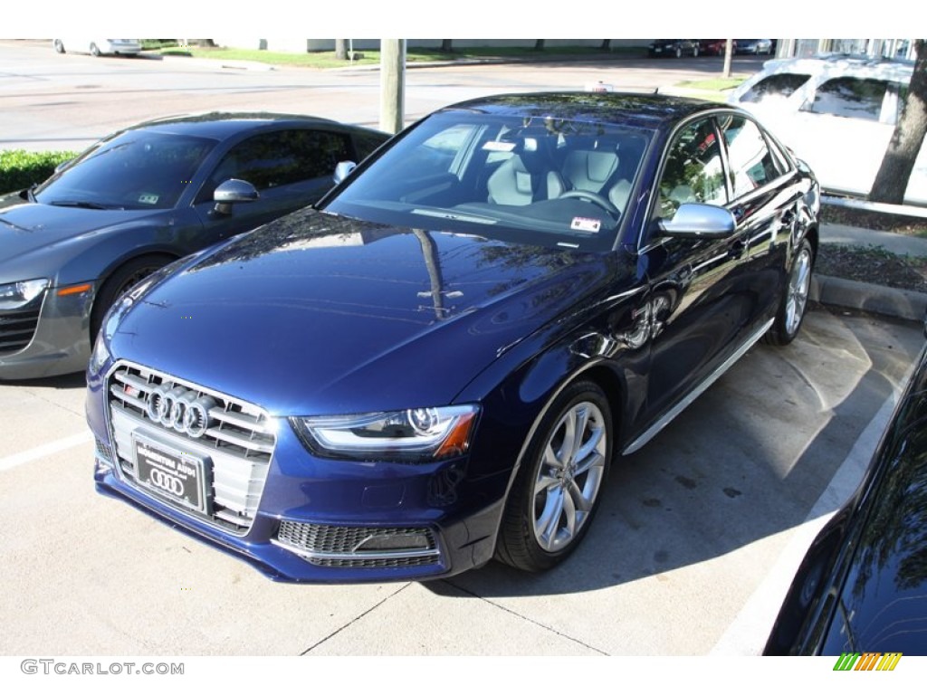 2013 Estoril Blue Crystal Audi S4 3.0T quattro Sedan #72470400 Photo #3 | GTCarLot.com - Car ...