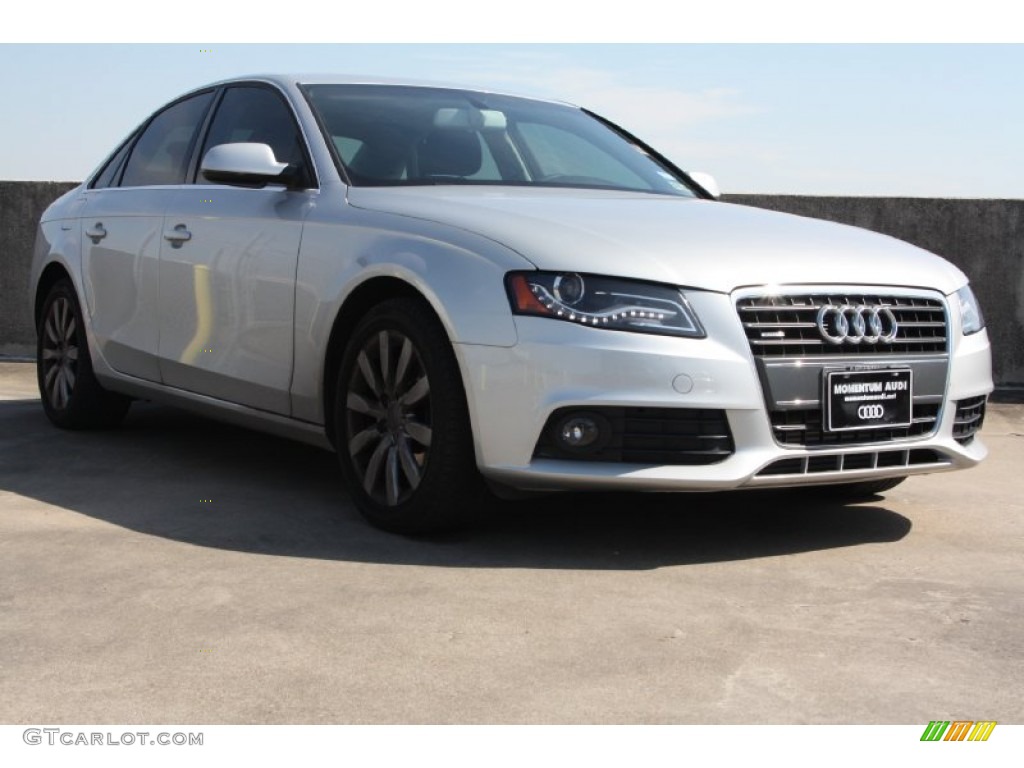 2010 Ice Silver Metallic Audi A4 2.0T quattro Sedan #72902968 Photo #4 | GTCarLot.com - Car ...