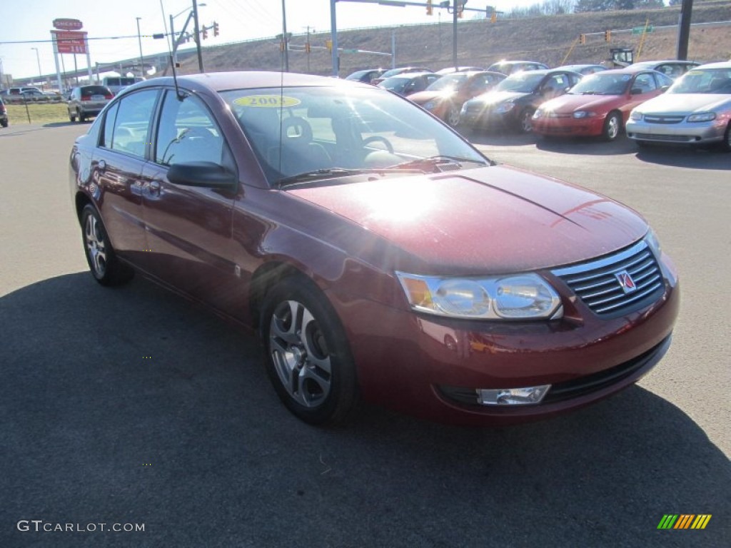 2005 Berry Red Saturn ION 3 Sedan #77107718 Photo #6 | GTCarLot.com - Car Color Galleries