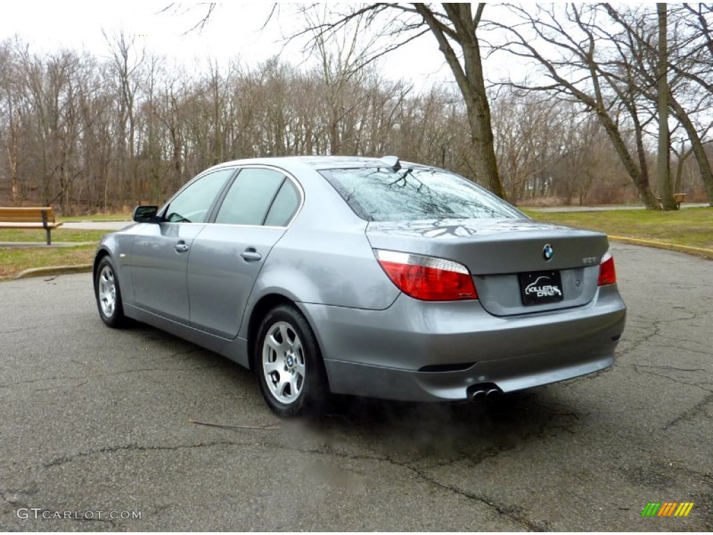 2004 Silver Grey Metallic BMW 5 Series 525i Sedan #77107570 Photo #5 | GTCarLot.com - Car Color ...