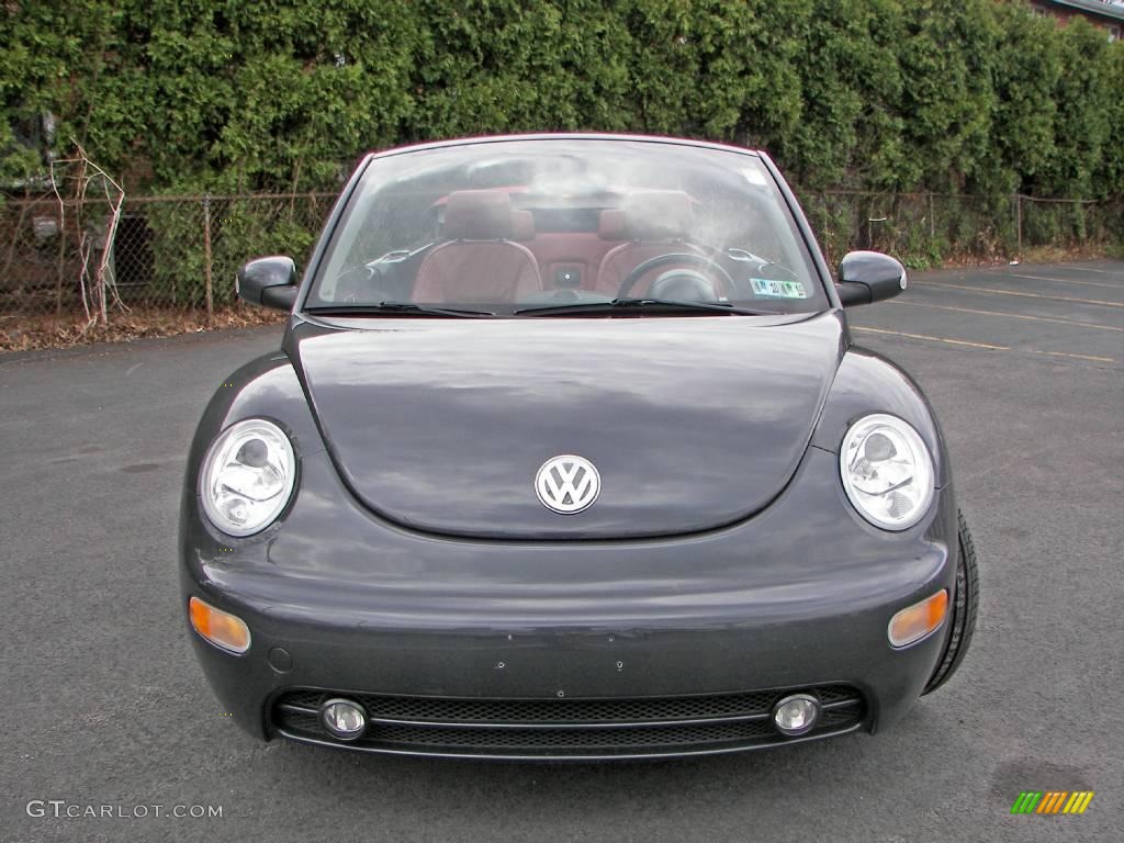 2005 Dark Flint Metallic Volkswagen New Beetle Dark Flint Edition Convertible #7789093 Photo #2 ...