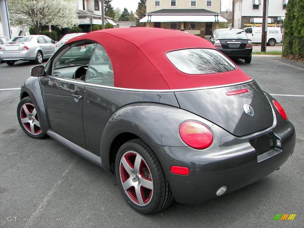 2005 Dark Flint Metallic Volkswagen New Beetle Dark Flint Edition Convertible #7789093 Photo #25 ...