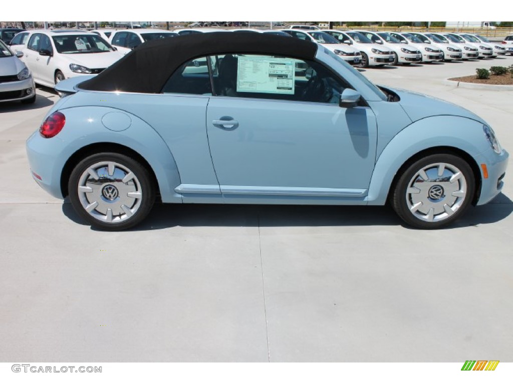 2013 Denim Blue Volkswagen Beetle 2.5L Convertible #79950412 Photo #13 | GTCarLot.com - Car ...
