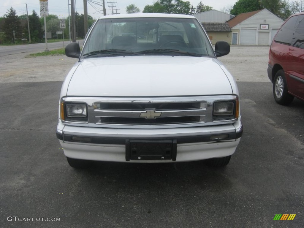 1994 White Chevrolet S10 Ls Extended Cab 80838488 Photo 2 Gtcarlot