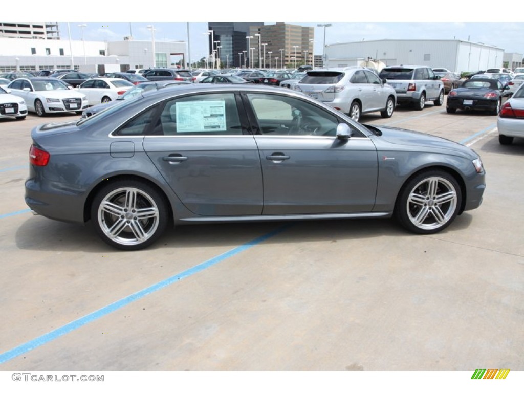 2013 Monsoon Gray Metallic Audi S4 3.0T quattro Sedan #81253114 Photo #10 | GTCarLot.com - Car ...