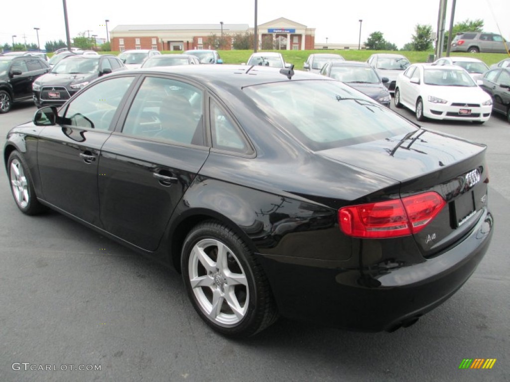 2009 Brilliant Black Audi A4 2.0T Premium quattro Sedan #82161325 Photo #6 | GTCarLot.com - Car ...