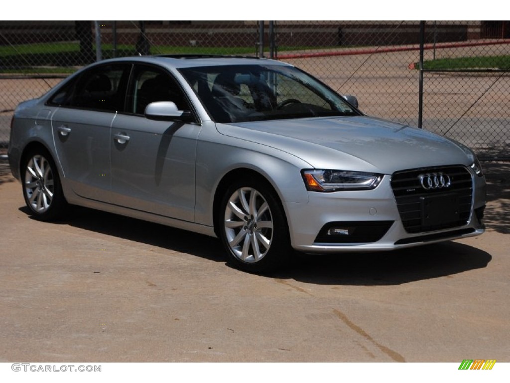2013 Ice Silver Metallic Audi A4 2.0T quattro Sedan #82215972 | GTCarLot.com - Car Color Galleries